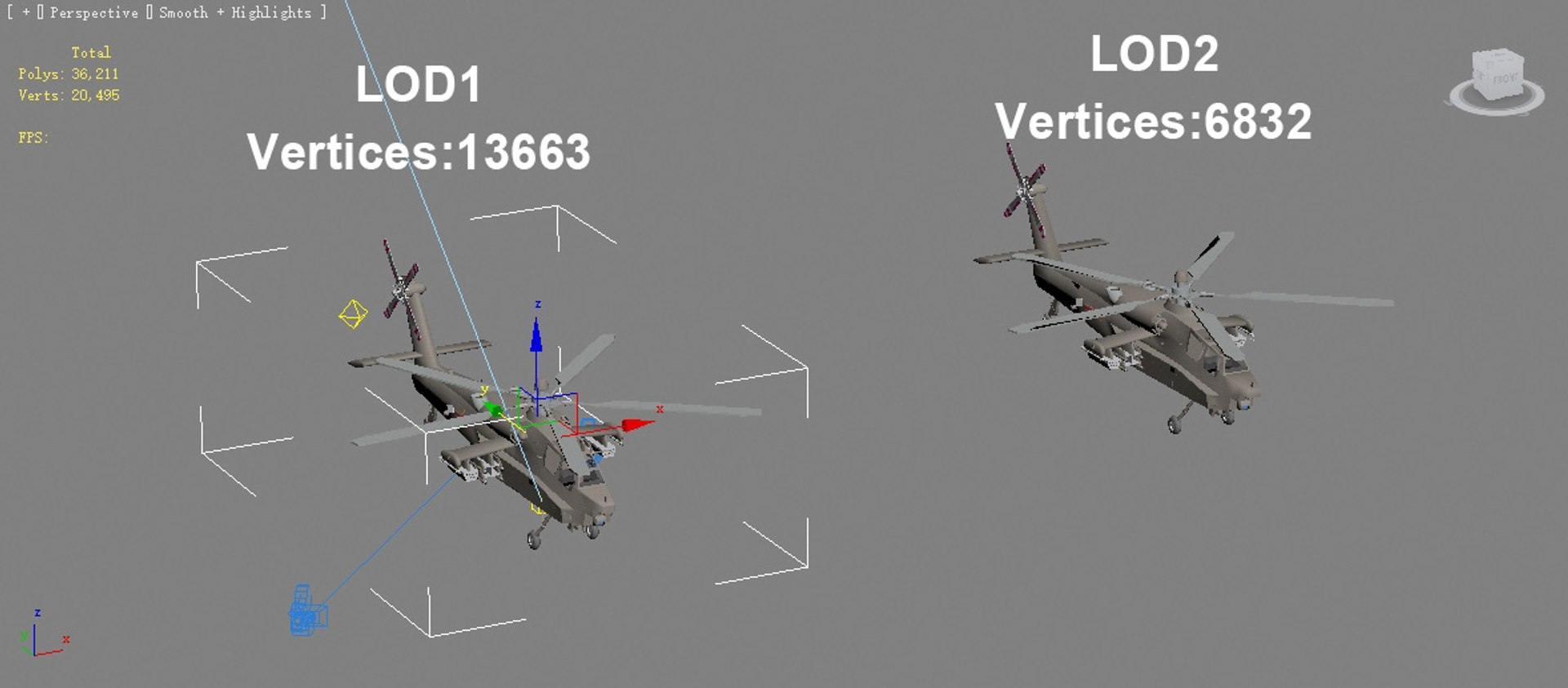 Chinese Z21 Attack Helicopter 3D Model - TurboSquid 2416314