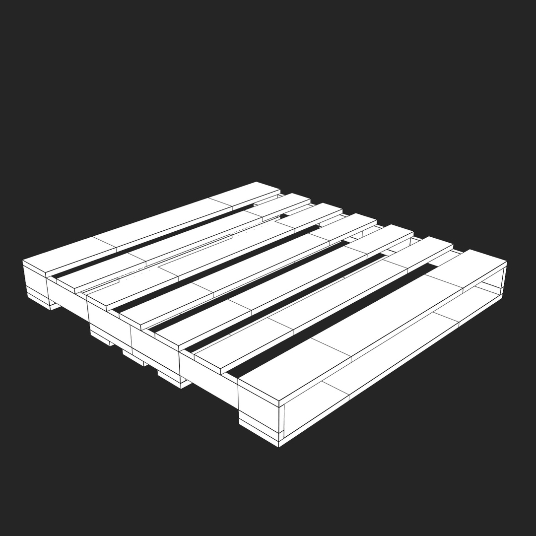 3d Wood Pallet
