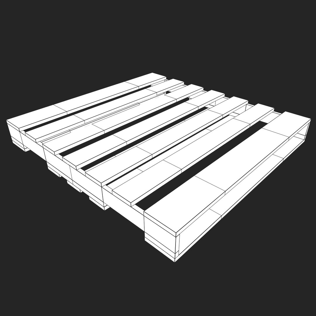 3d Wood Pallet