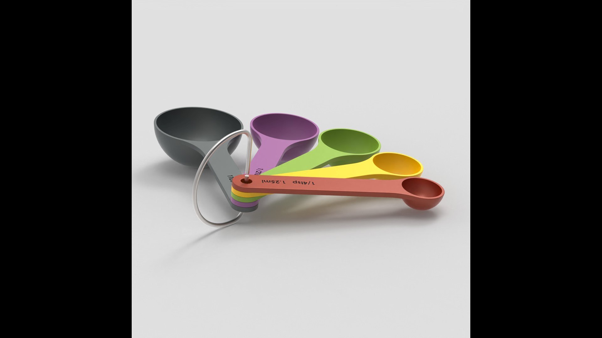 3D Measuring Spoons - TurboSquid 2390876