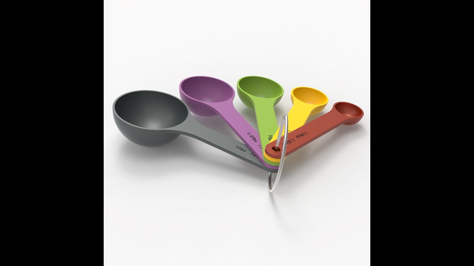 3D Measuring Spoons - TurboSquid 2390876