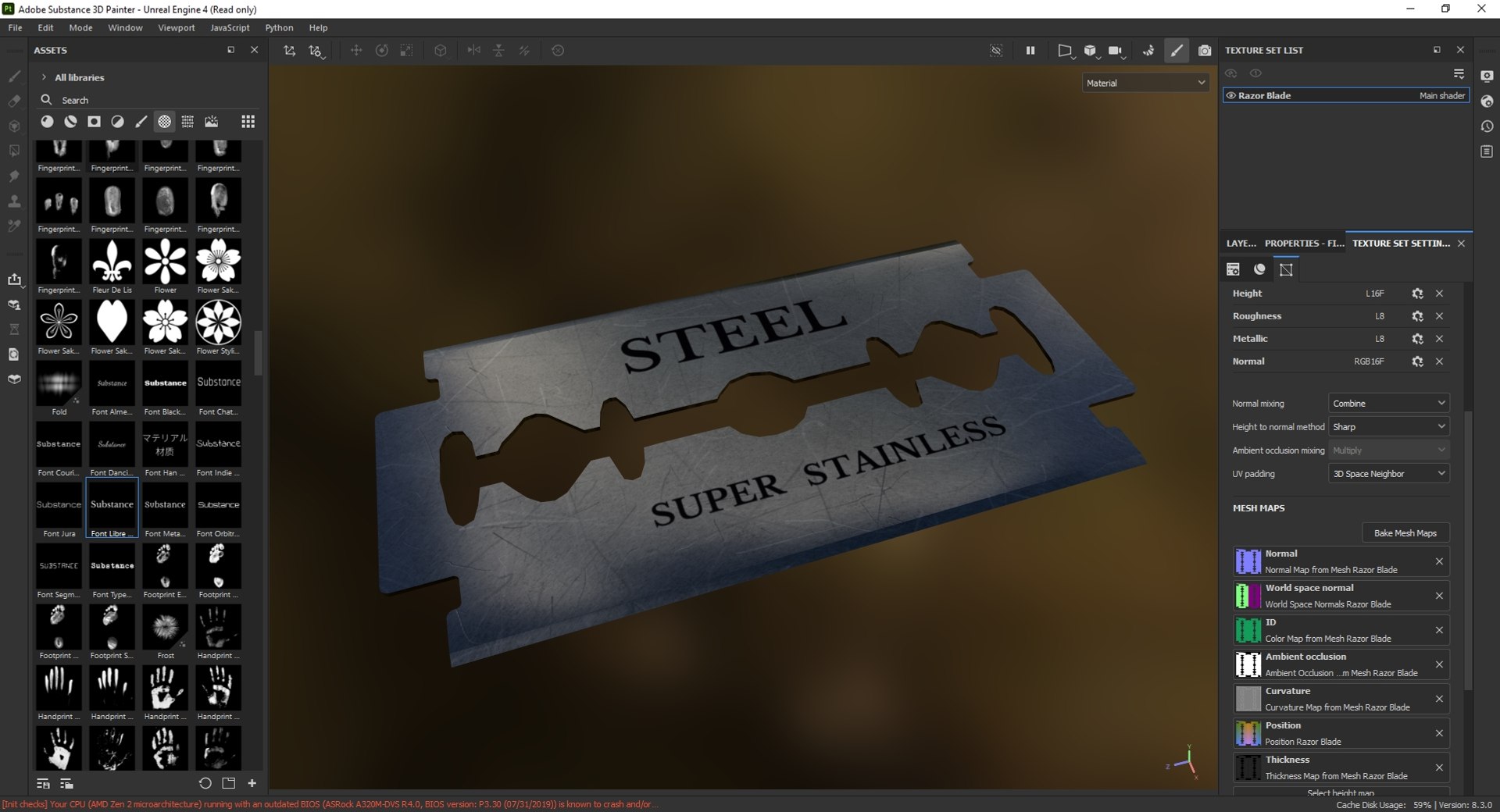 3D Razor Blade model - TurboSquid 2125390