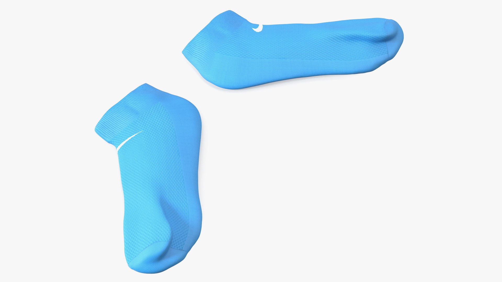 3D Socks Nike Blue Idle - TurboSquid 1950855