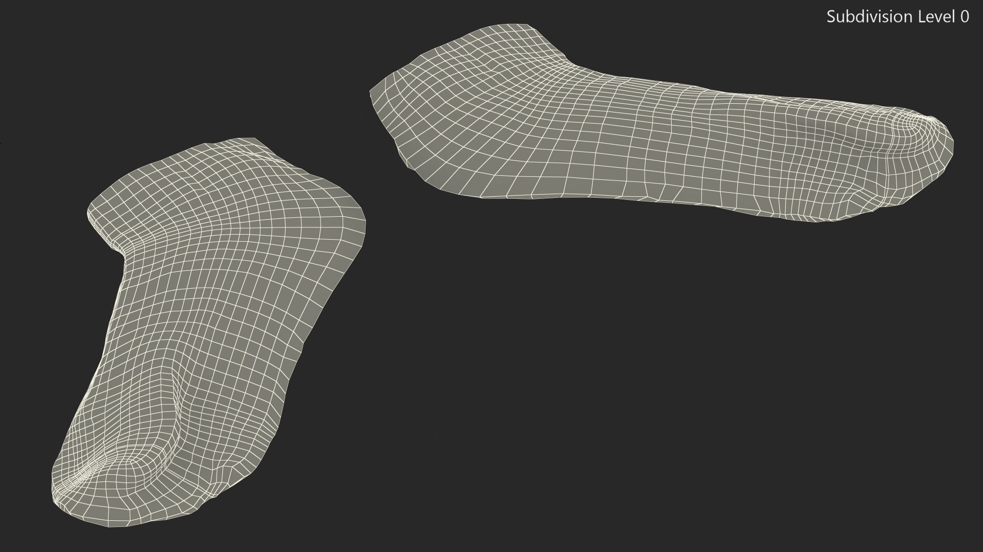 3D Socks Nike Blue Idle - TurboSquid 1950855