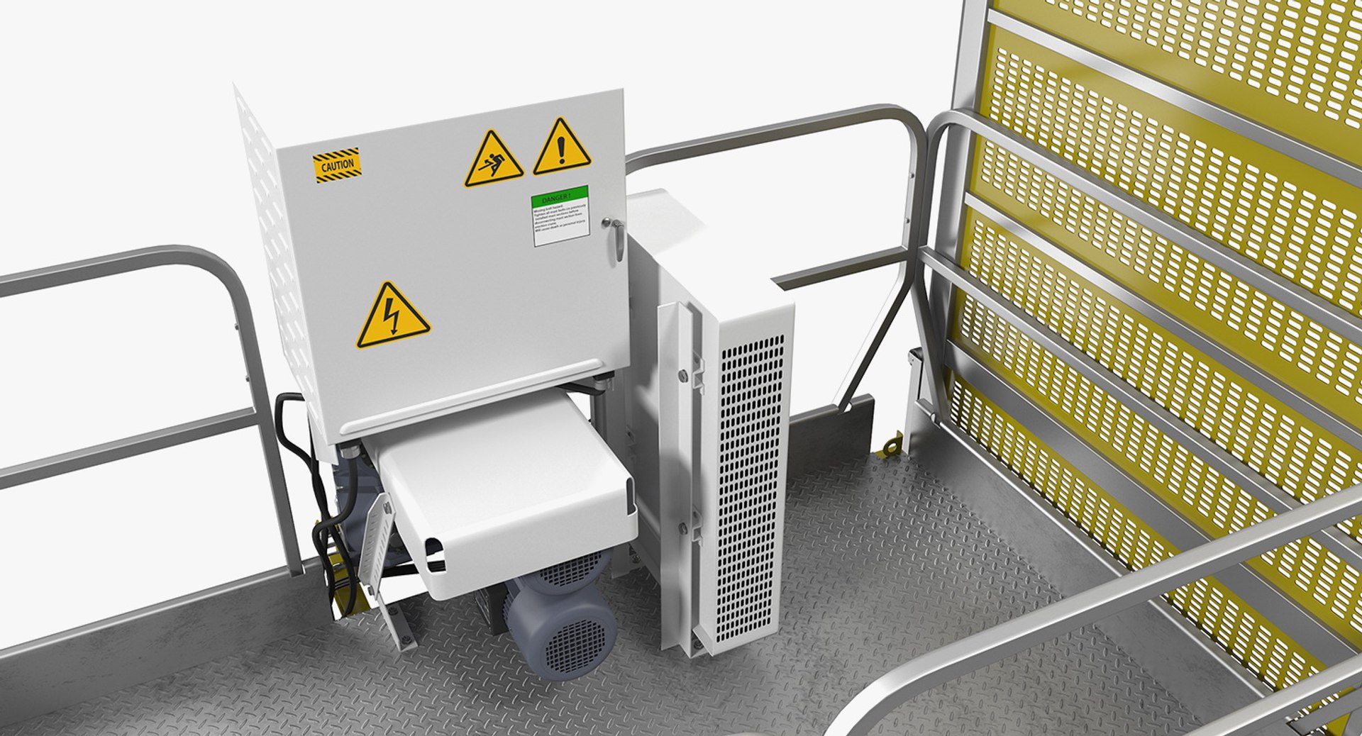 3D Model Lift Cabin - TurboSquid 1416232
