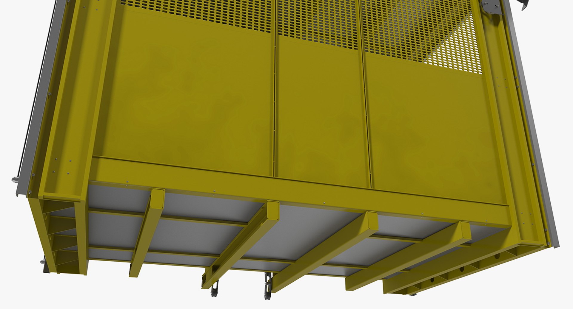 3D Model Lift Cabin - TurboSquid 1416232