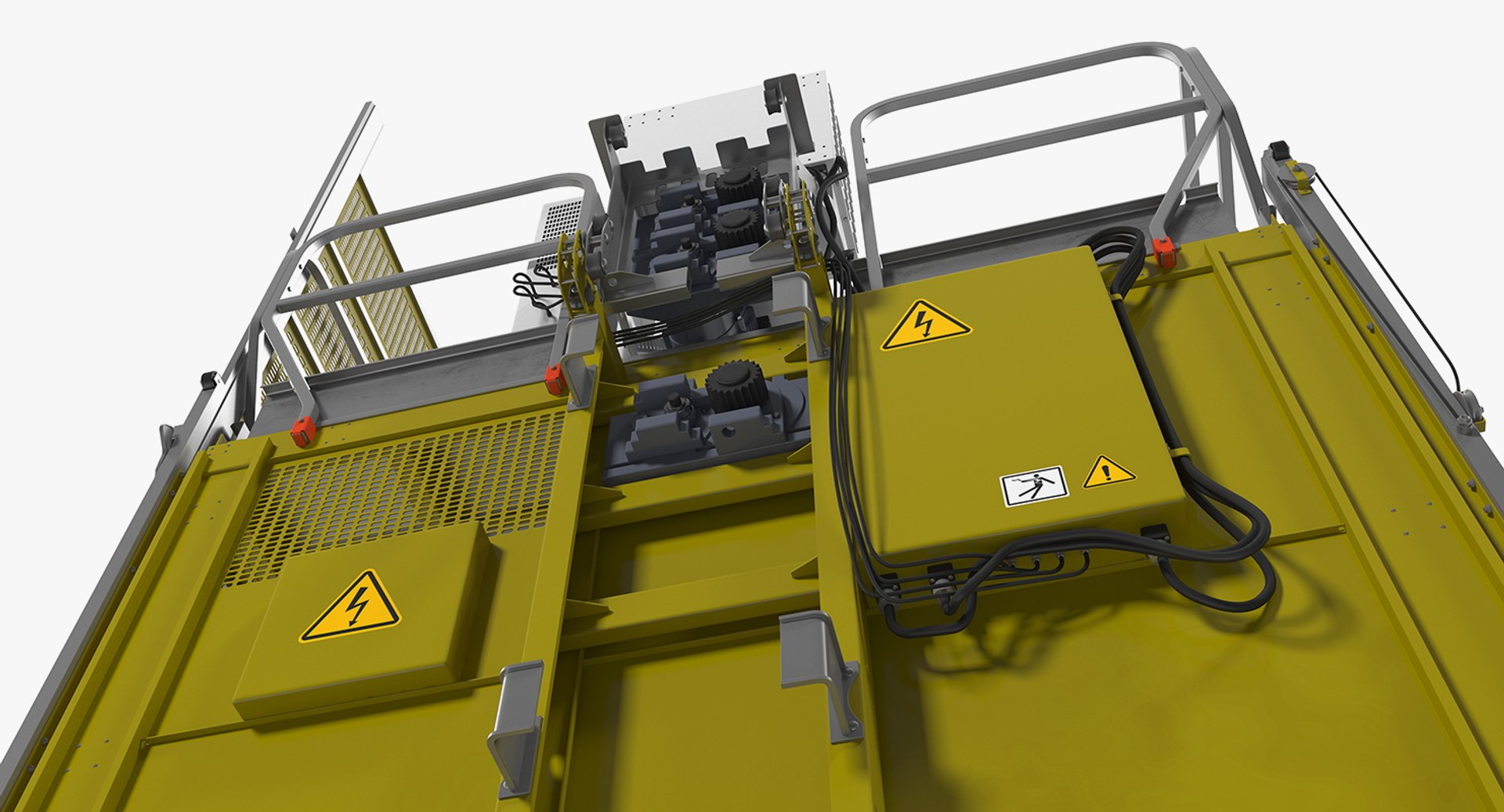 3D Model Lift Cabin - TurboSquid 1416232