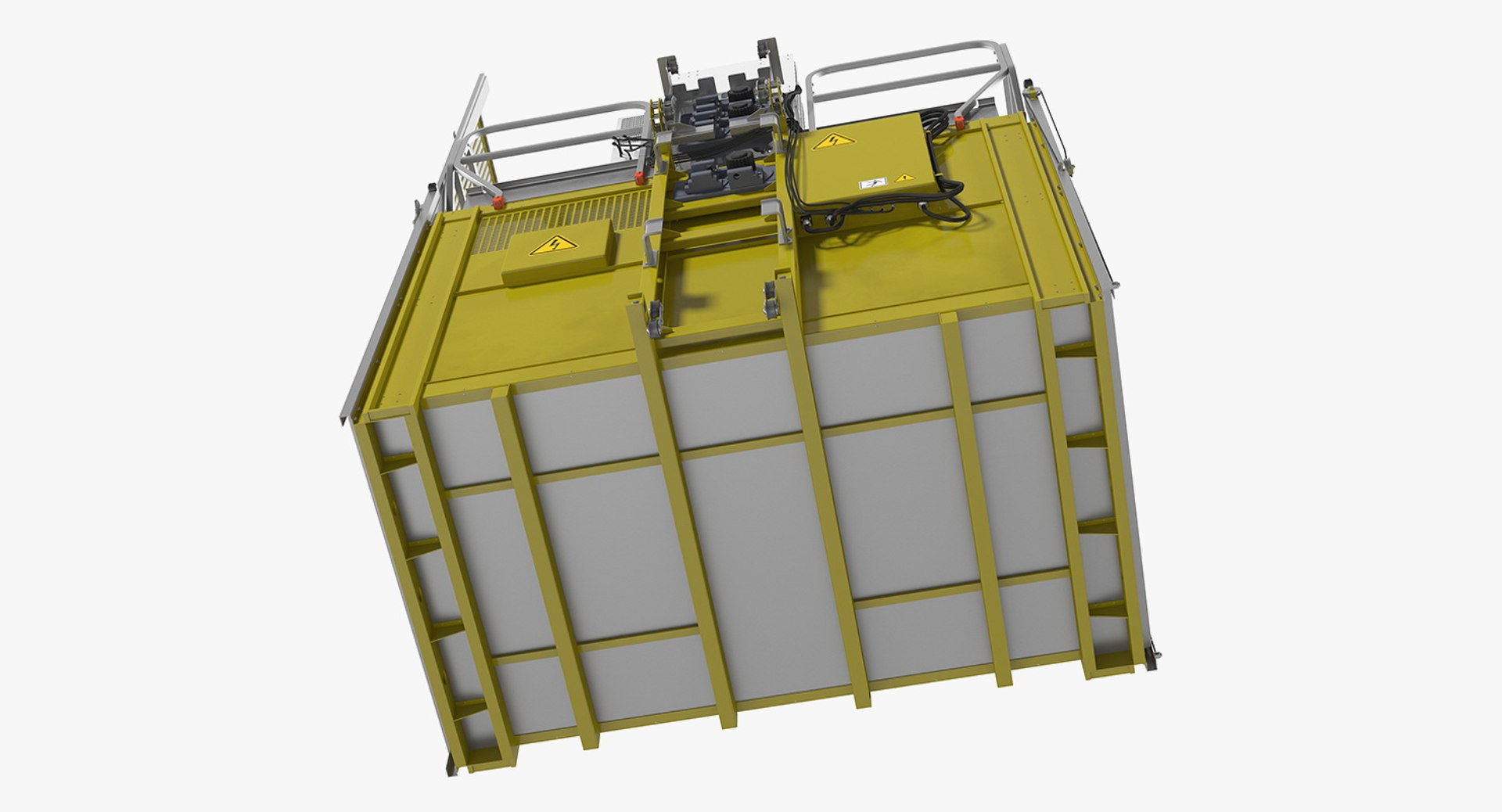 3D Model Lift Cabin - TurboSquid 1416232