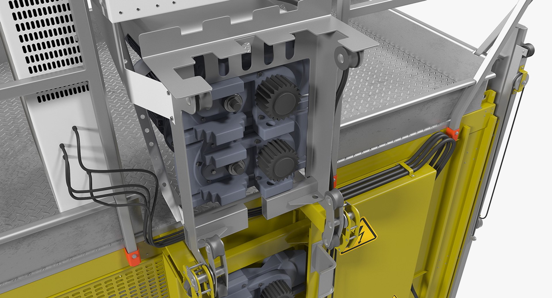 3D Model Lift Cabin - TurboSquid 1416232