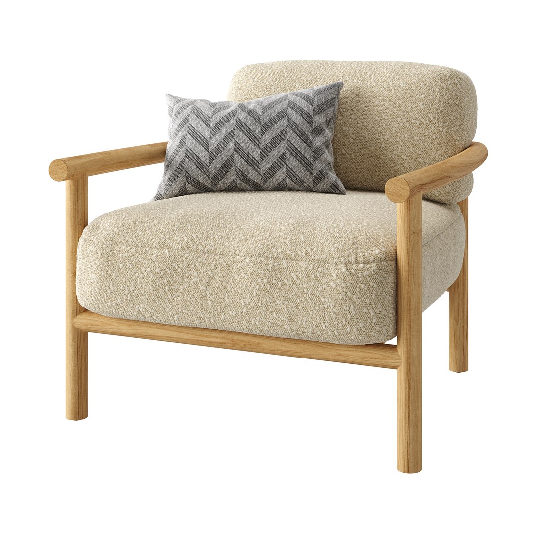 Outdoor Chair Ombria 3D Model - TurboSquid 2514279