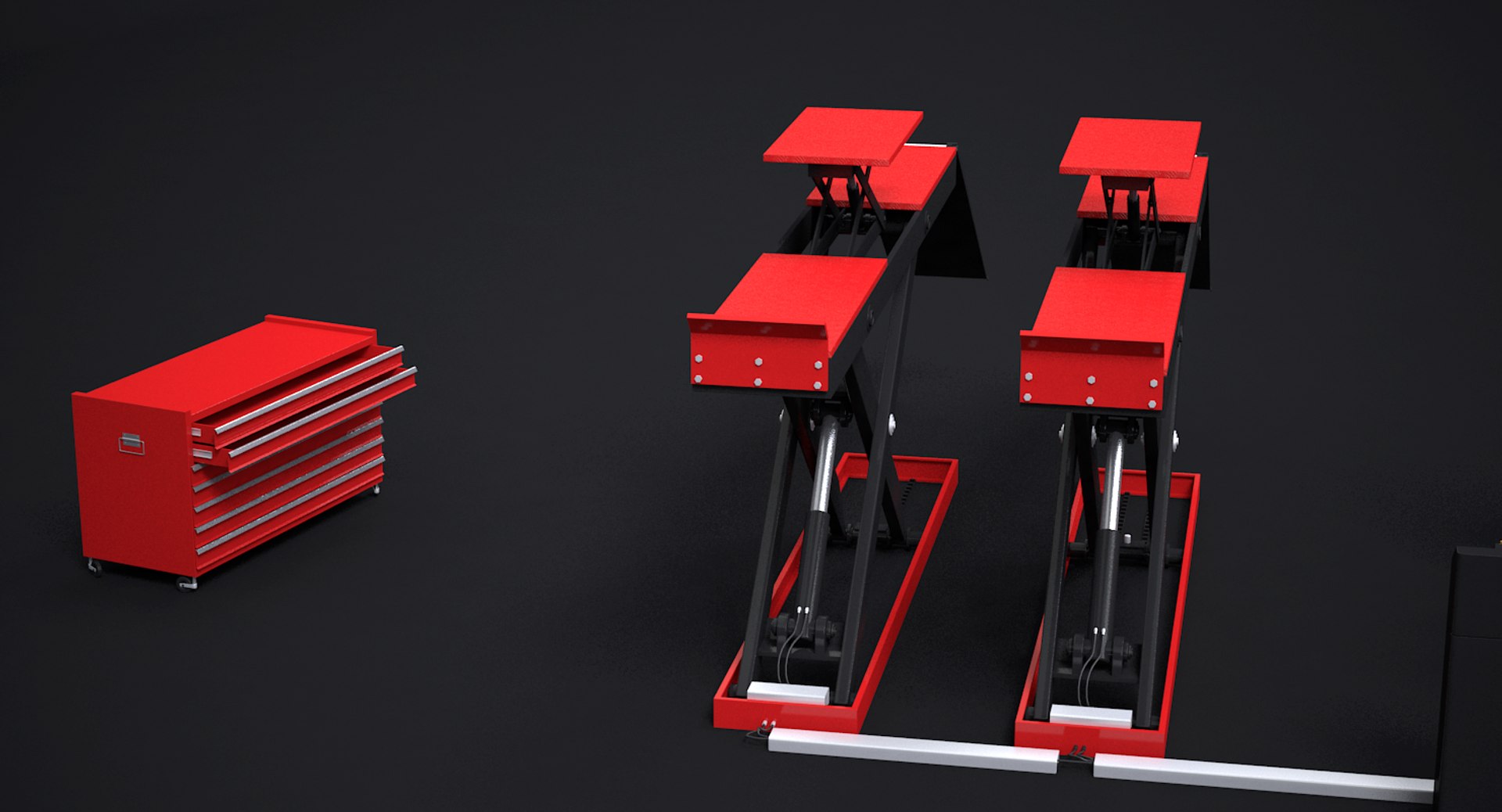 Automotive Car Jack Collection 3D Model - TurboSquid 1828211