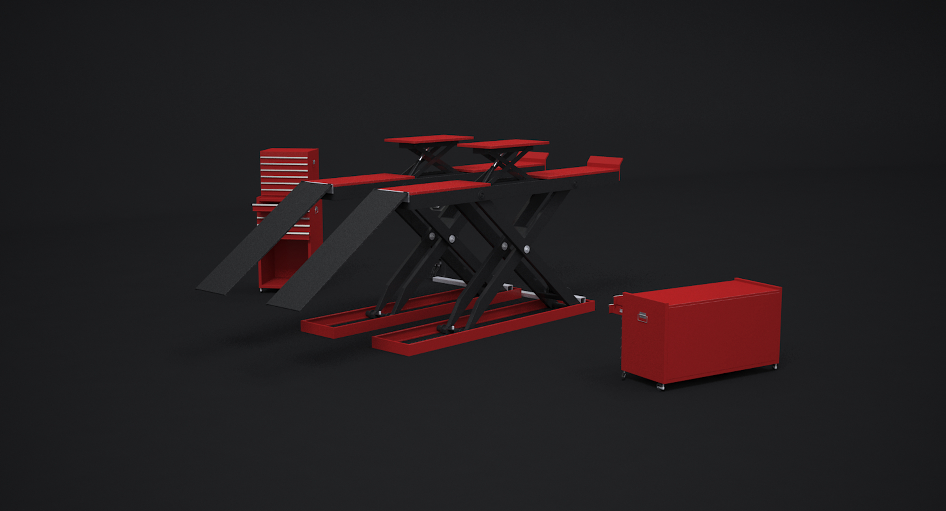 Automotive Car Jack Collection 3D Model - TurboSquid 1828211