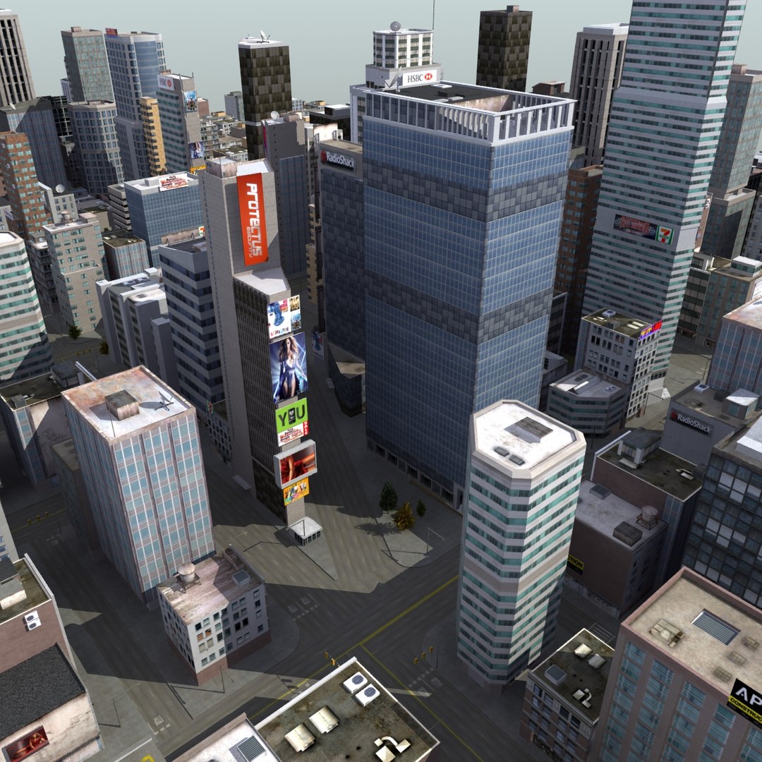 Downtown City Blocks Max