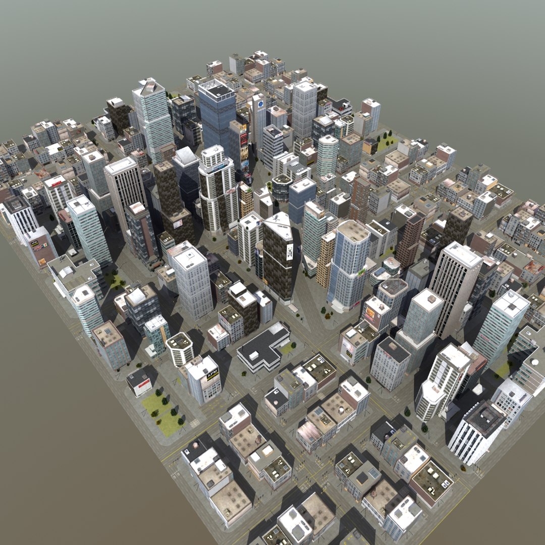 Downtown City Blocks Max