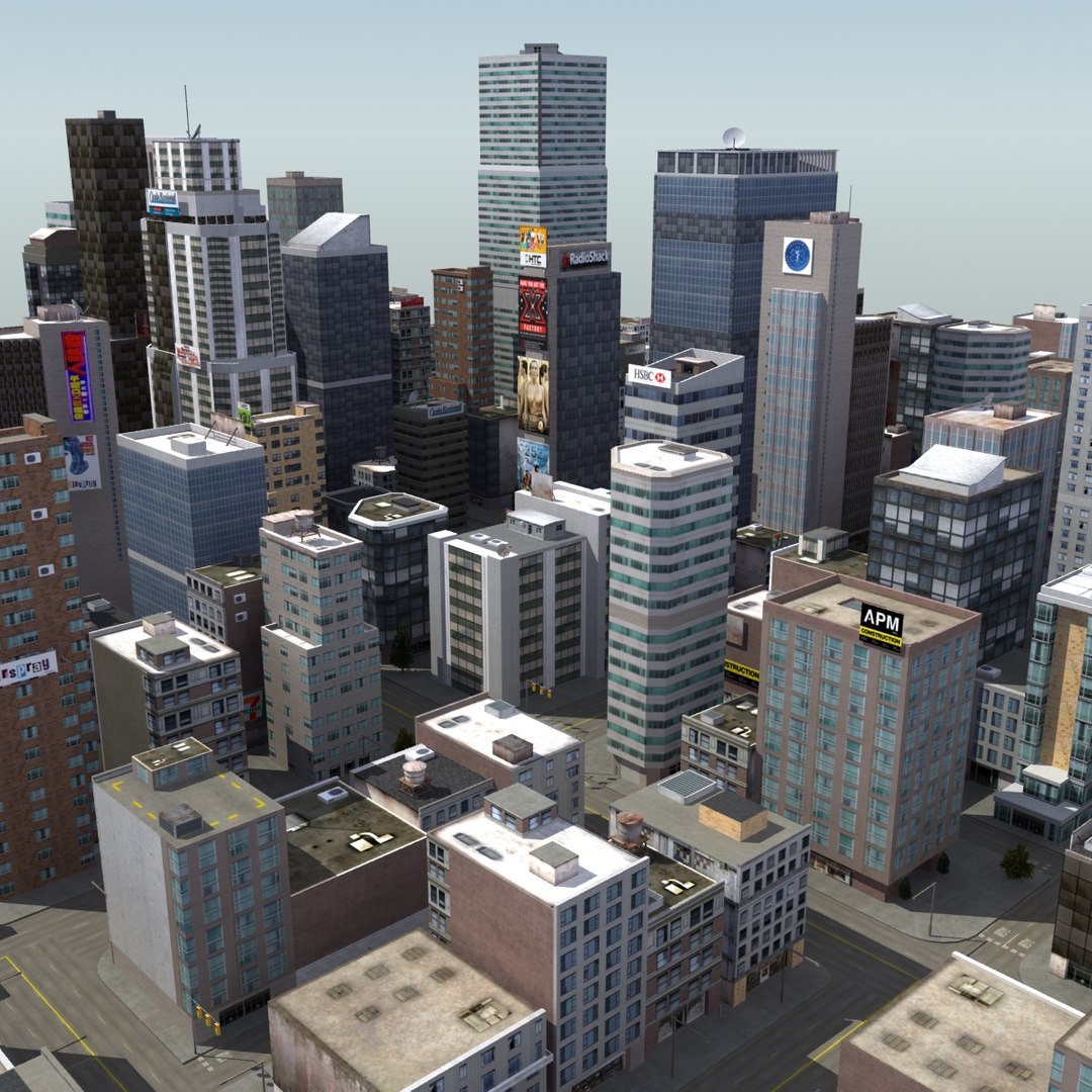 Downtown City Blocks Max