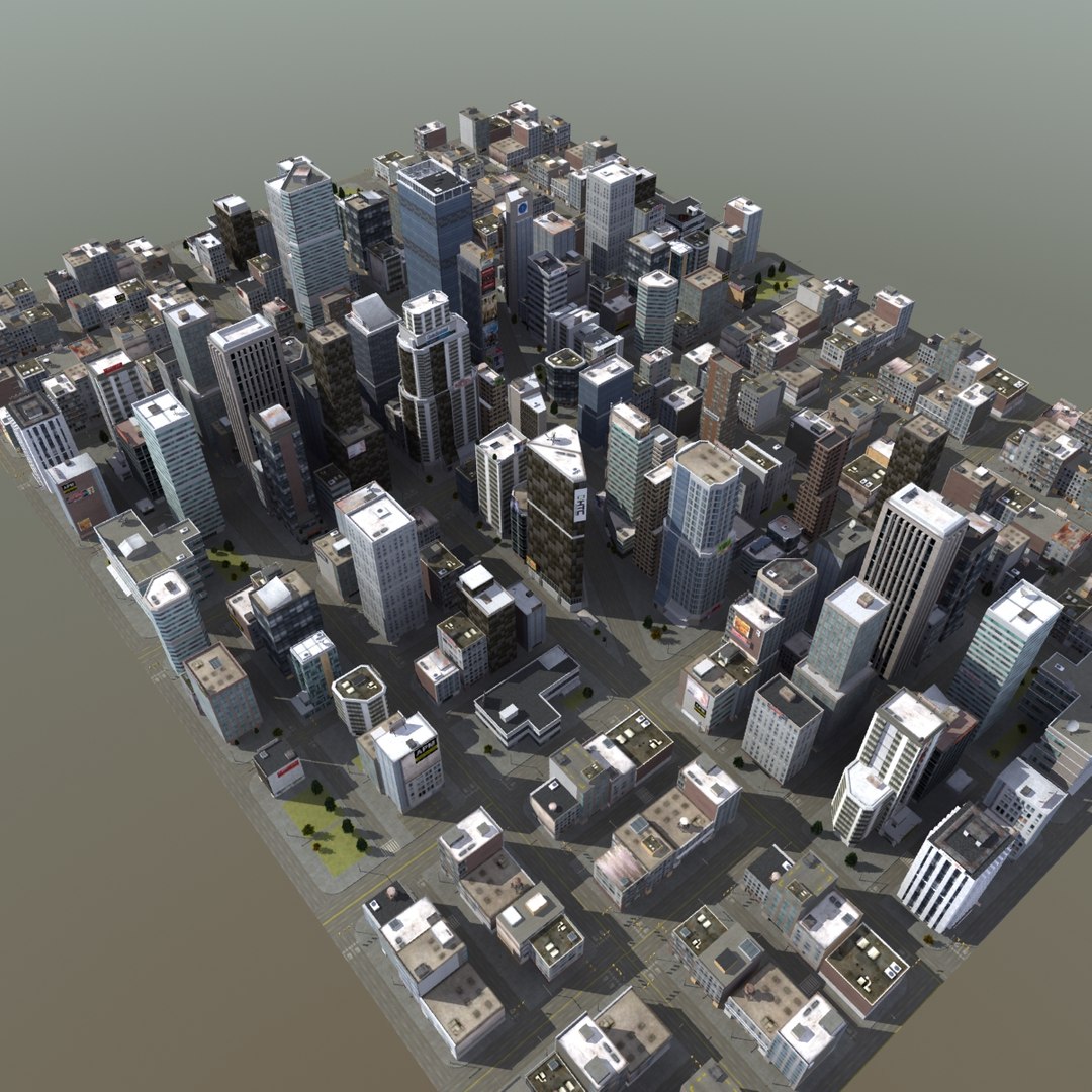 Downtown City Blocks Max