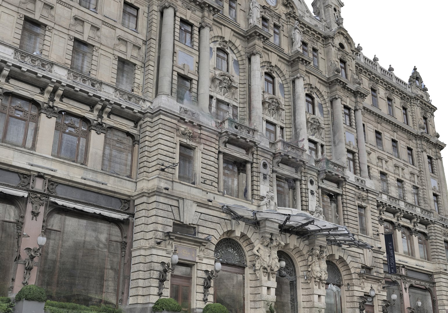 3D Palace Gate Facade - TurboSquid 1633853