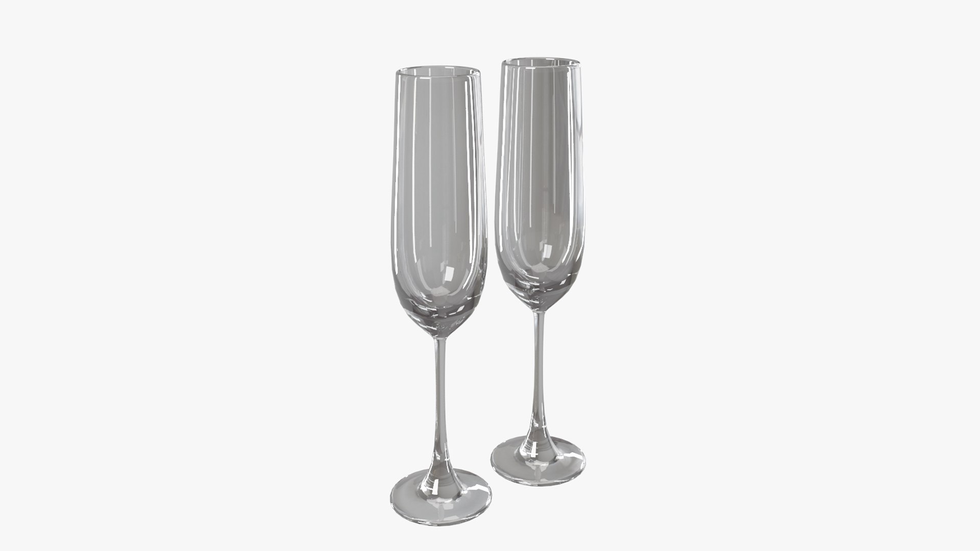 Champagne glass 3D model - TurboSquid 1684064