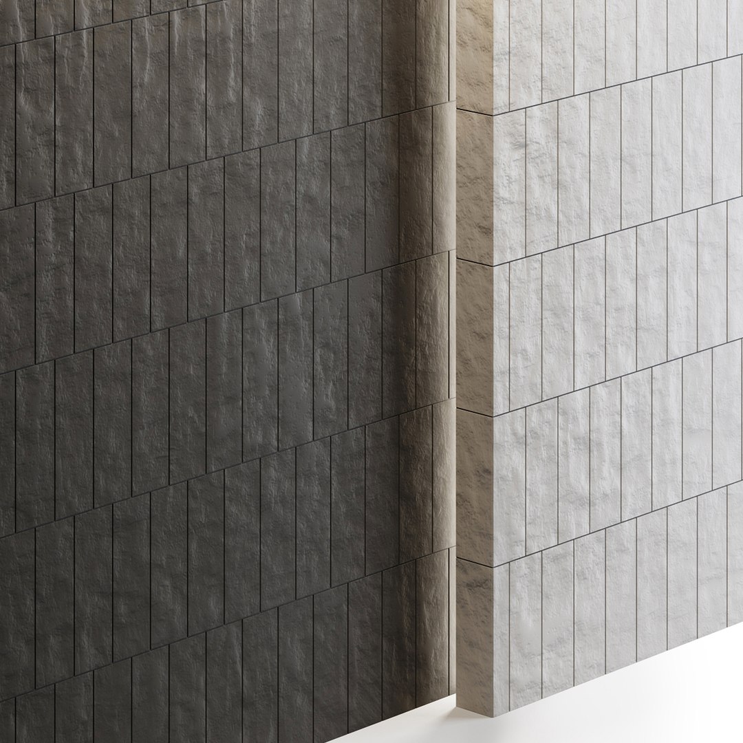 BESTILE Mitte Blanco And Gris Tiles 3D - TurboSquid 1847061