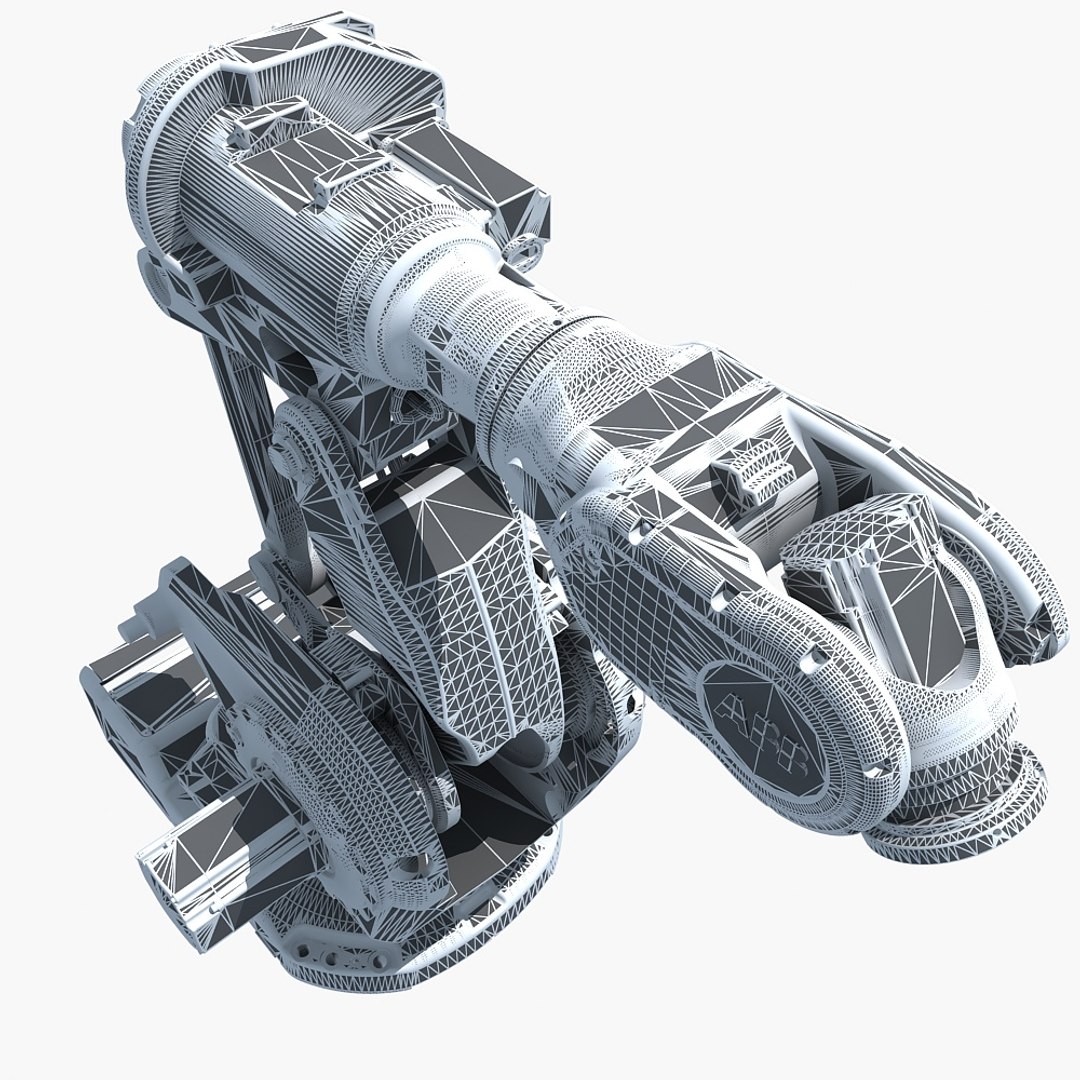 Industrial Robot Abb 3D Model - TurboSquid 1176780