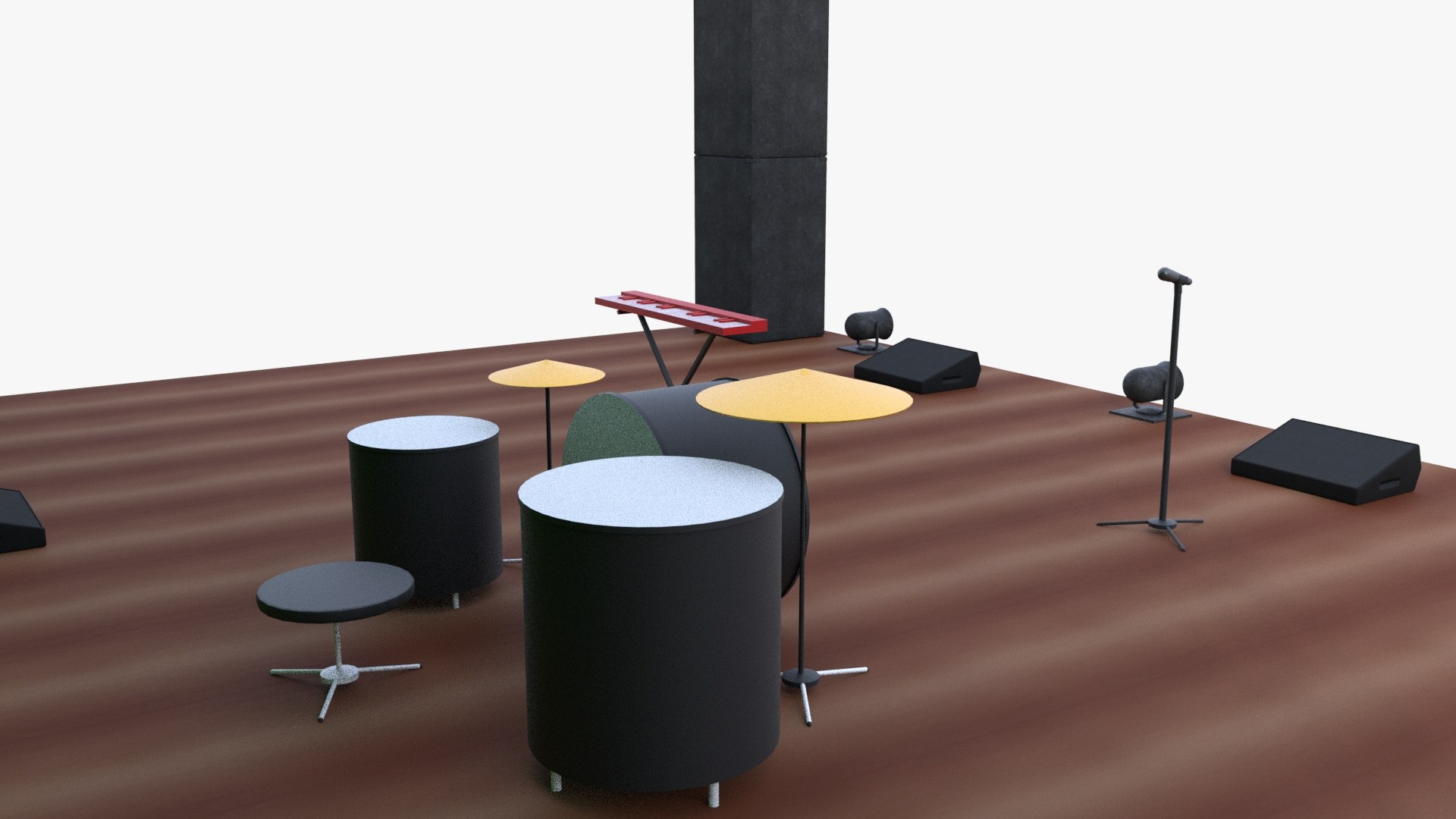 Concert Scene Model - TurboSquid 1899029