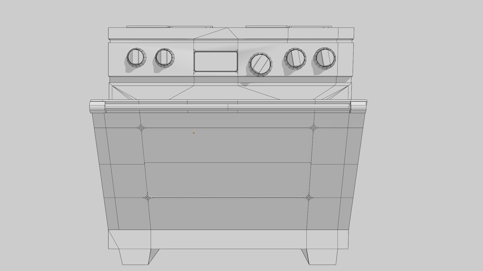 Kitchen Stove 3D Model - TurboSquid 1686199