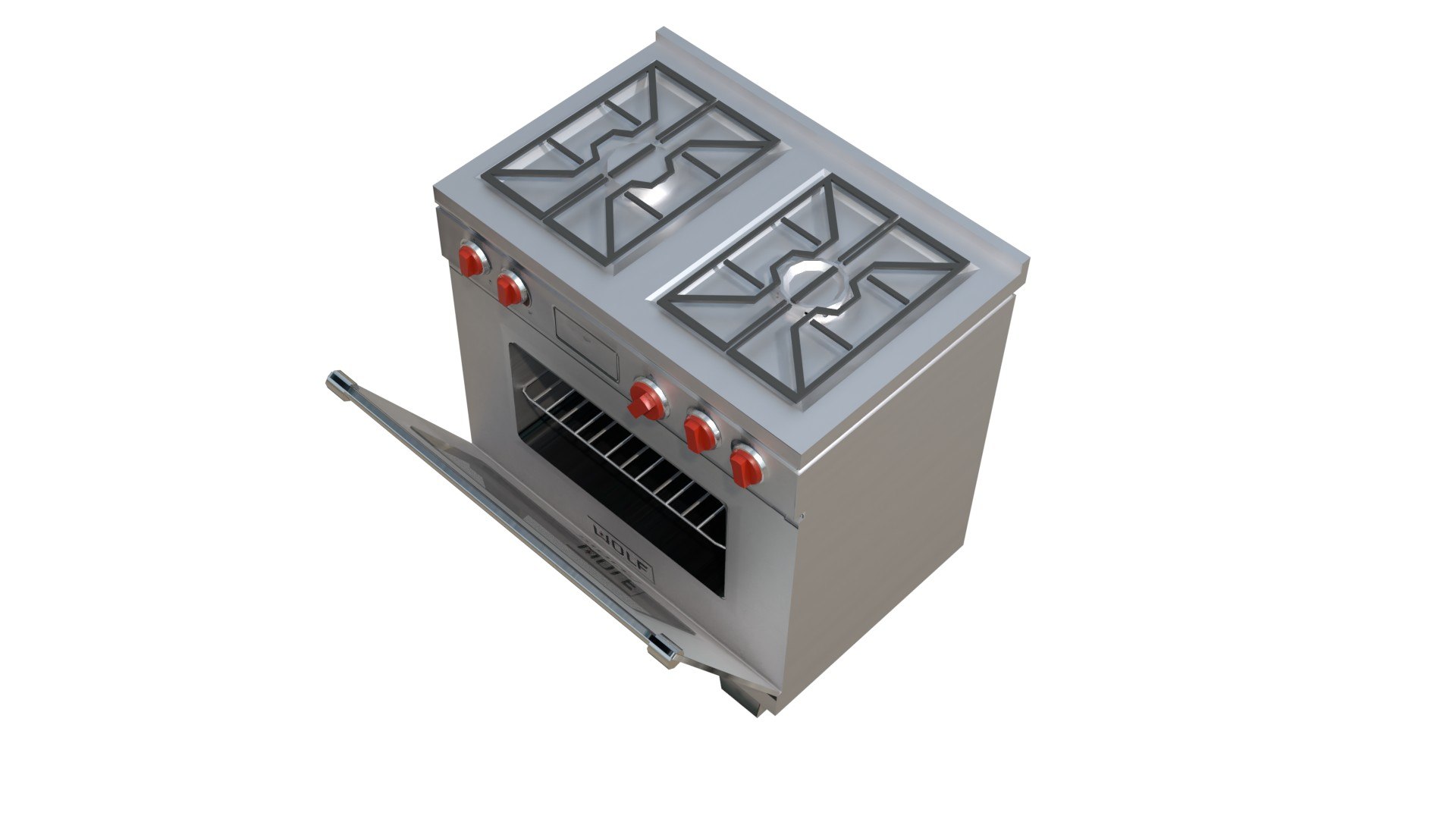 Kitchen Stove 3D Model - TurboSquid 1686199