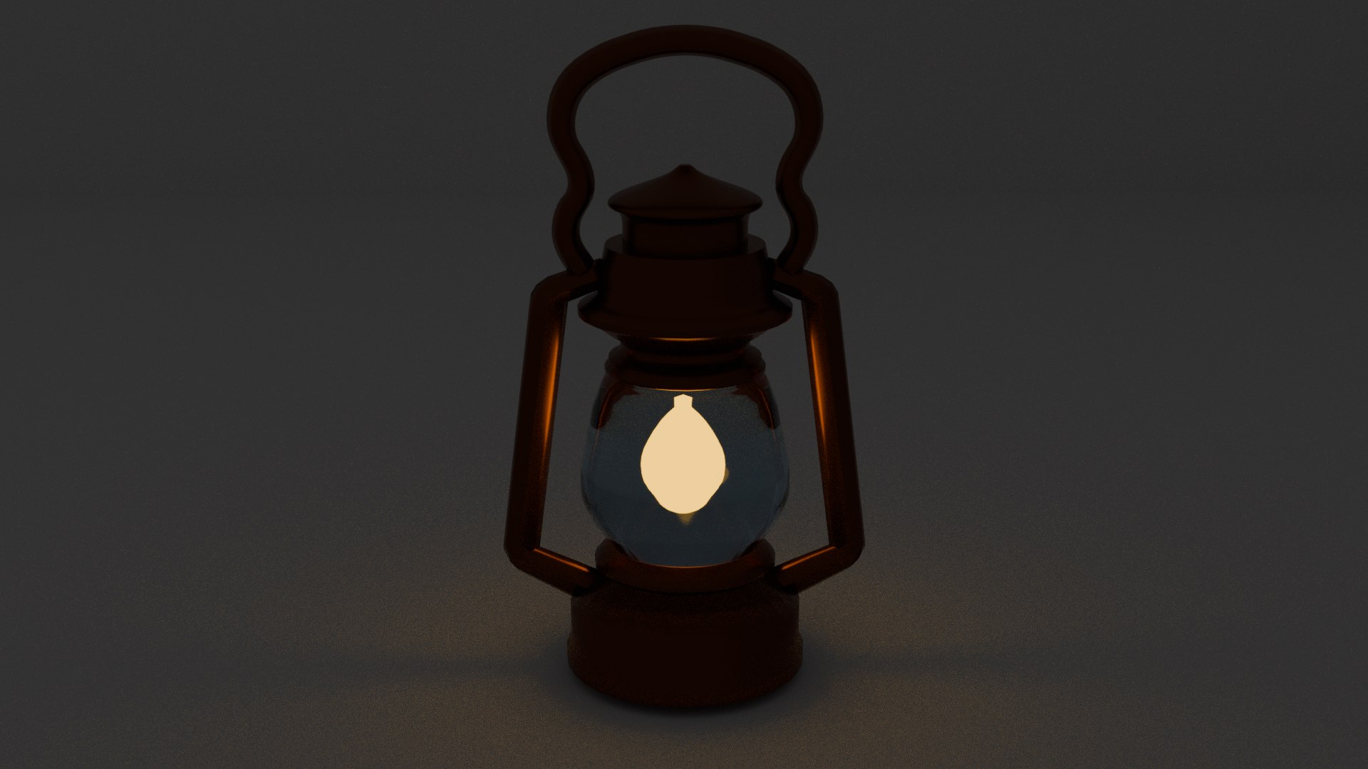 Antique Oil Lantern Low Poly 3D Model 3D Model - TurboSquid 2408555