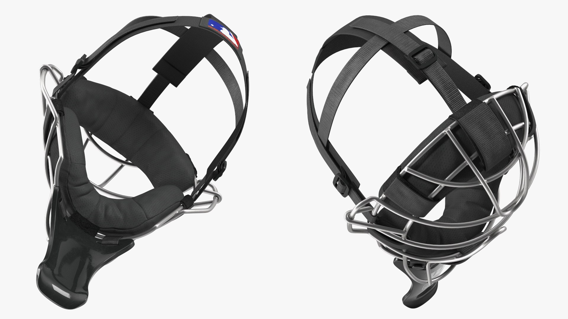 3D Umpire Baseball Catcher Mask Black model - TurboSquid 2158793