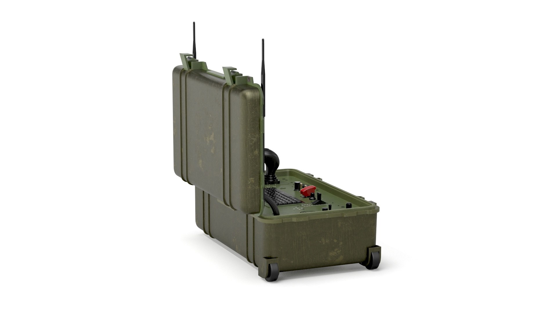 3D UAV Ground Control Station DESERT ROTOR Model - TurboSquid 2155757