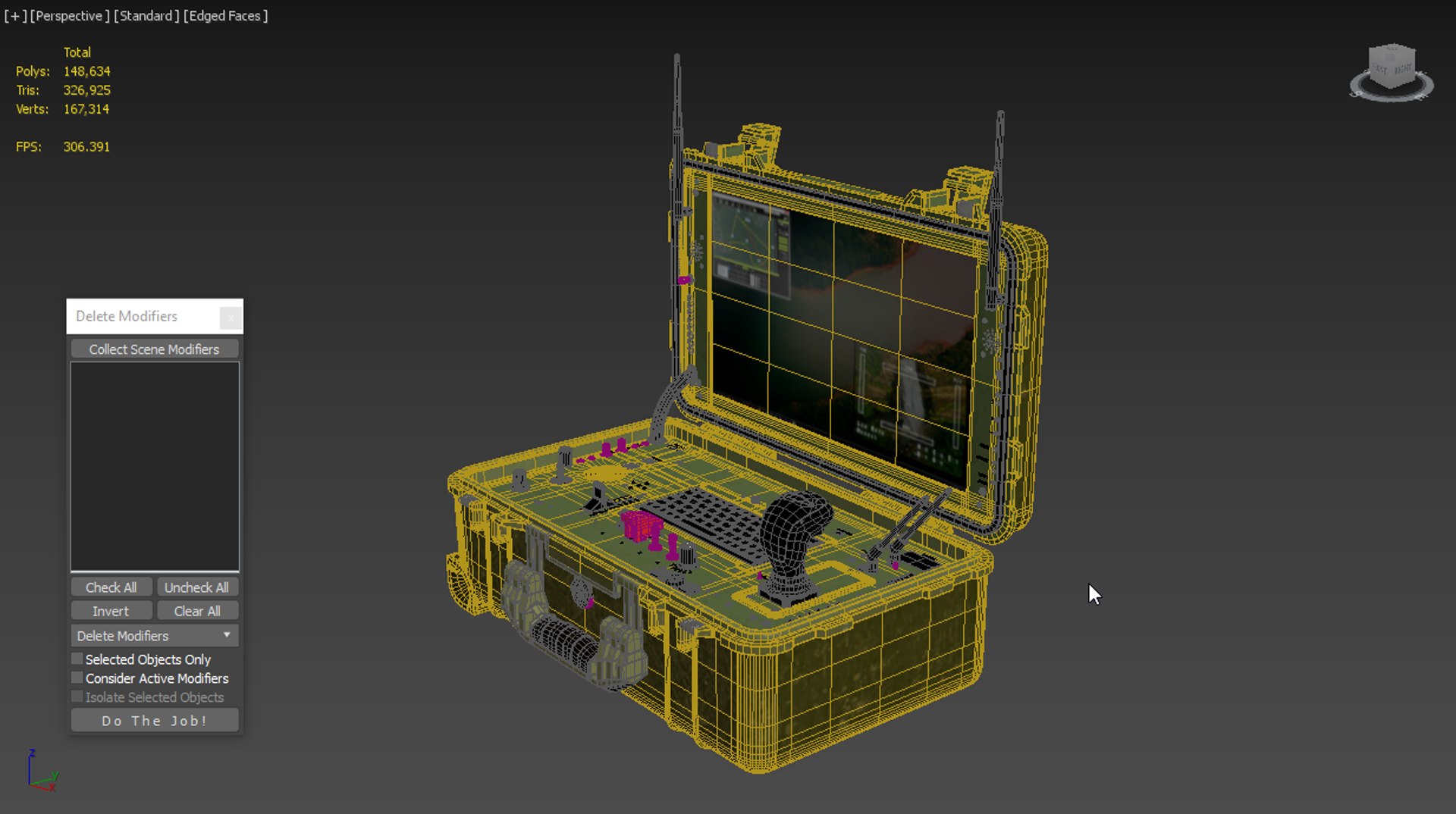 3D UAV Ground Control Station DESERT ROTOR Model - TurboSquid 2155757
