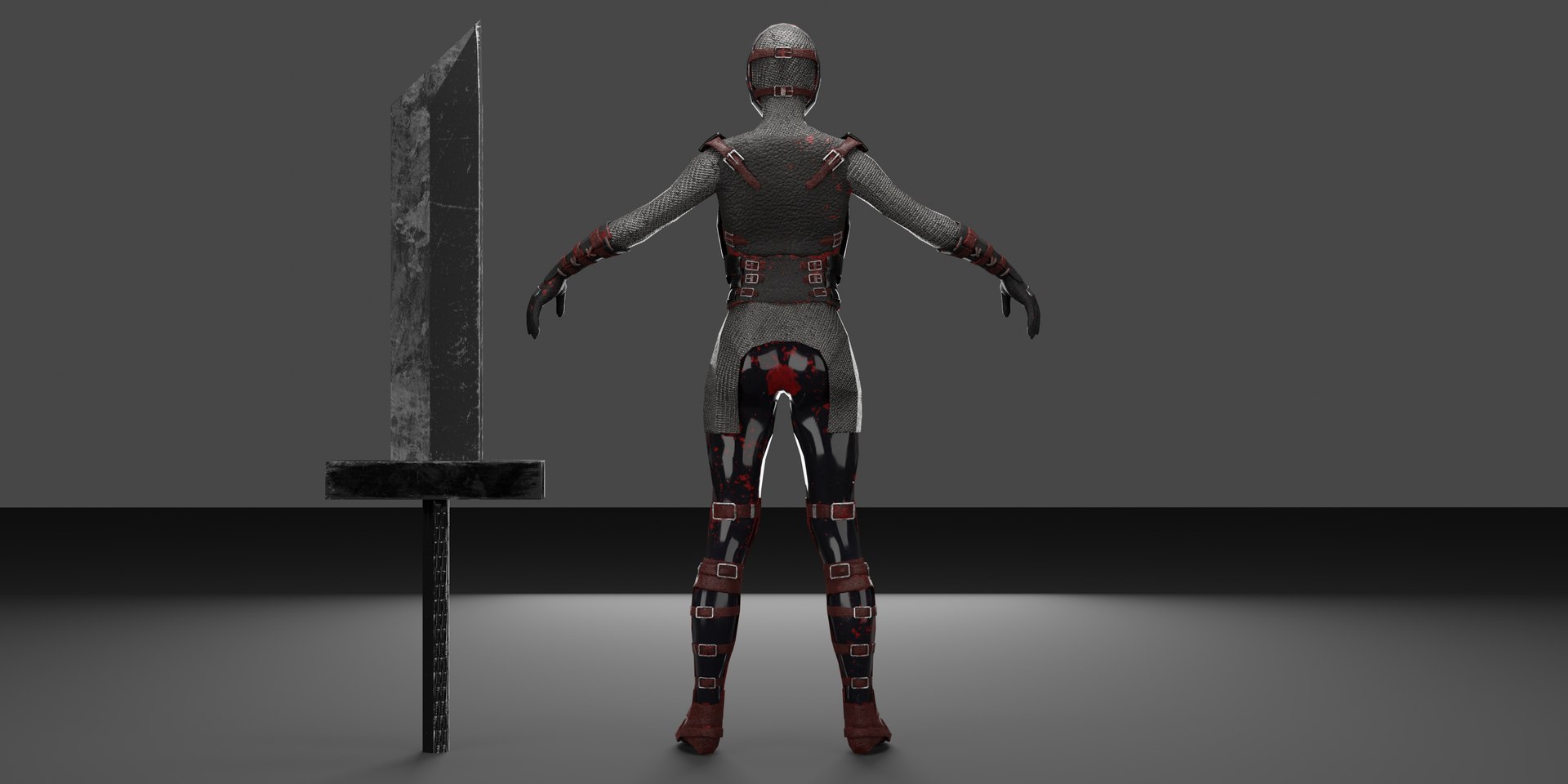 Knight Girl With Sword 3D Model - TurboSquid 1775967