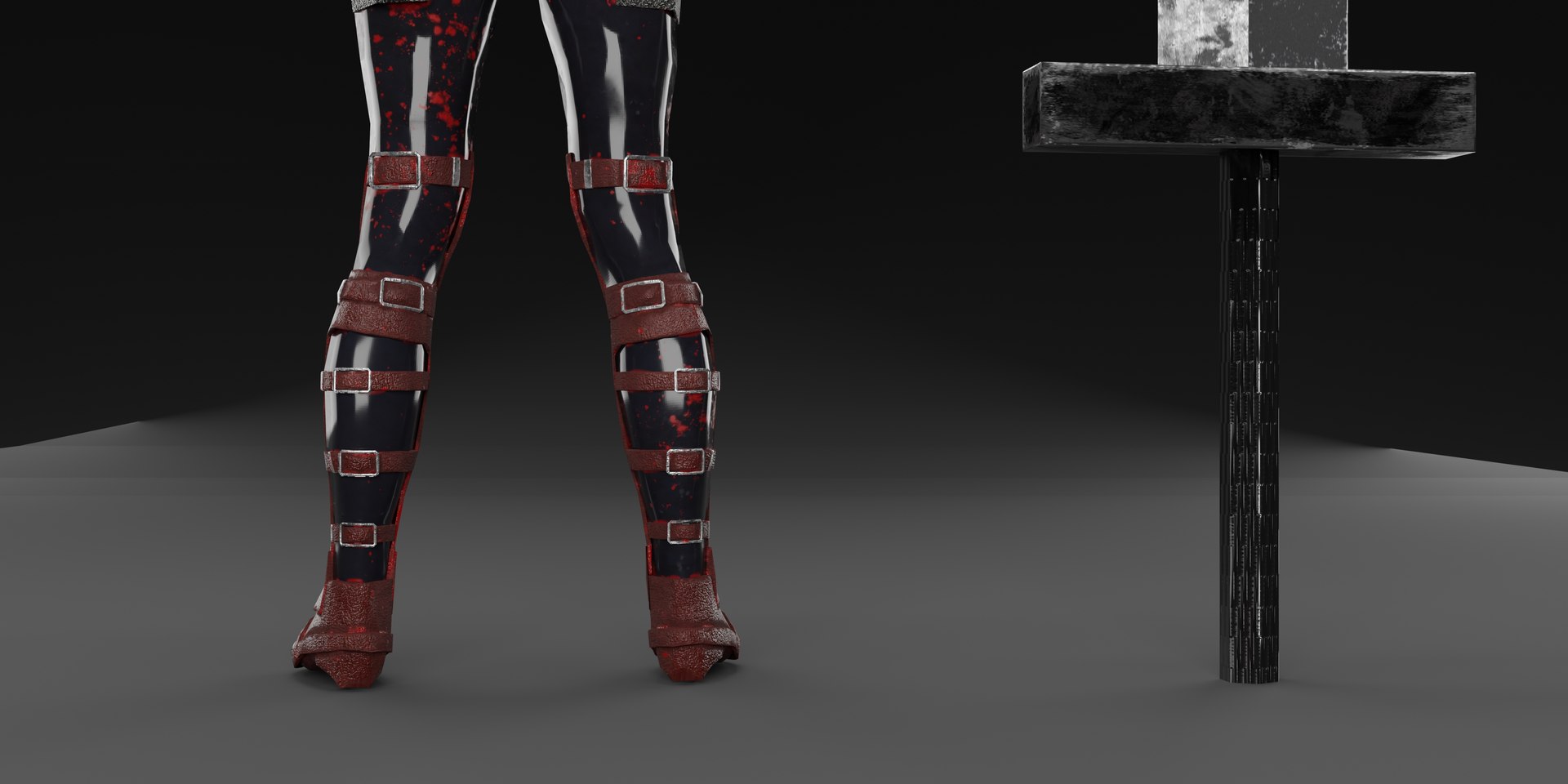 Knight Girl With Sword 3D Model - TurboSquid 1775967