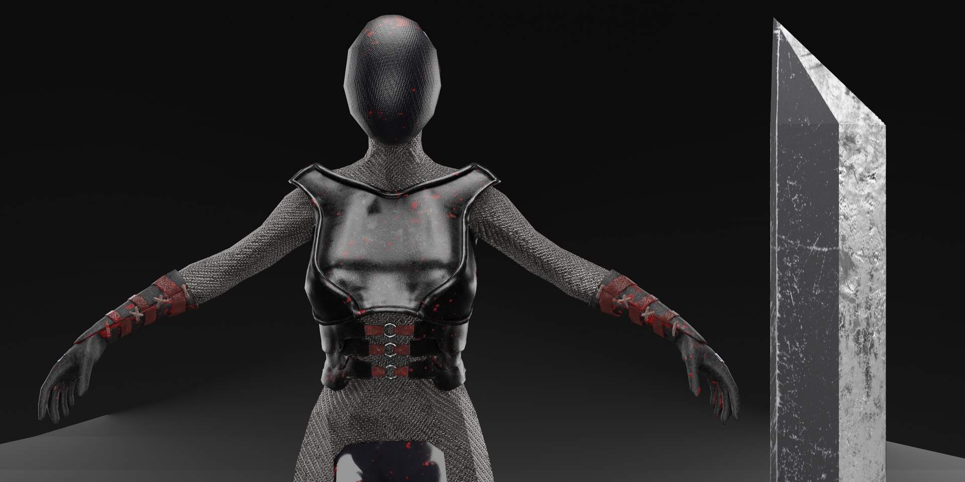 Knight Girl With Sword 3D Model - TurboSquid 1775967