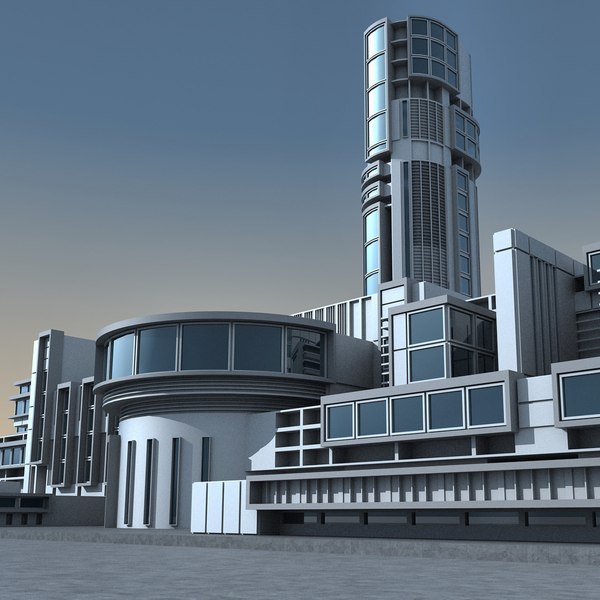 3D Sci-Fi-Factory Models | TurboSquid