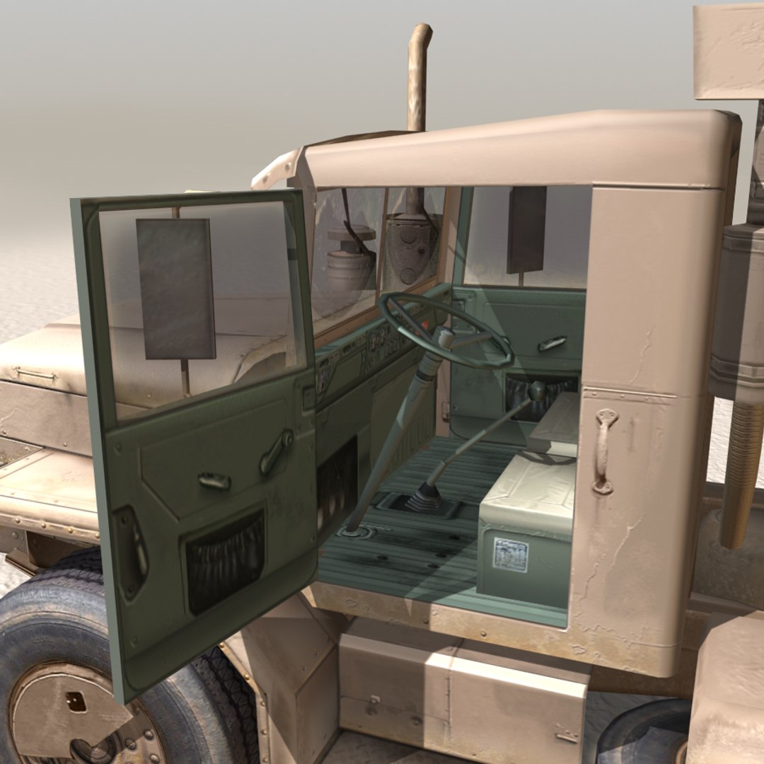 Maya Military Truck