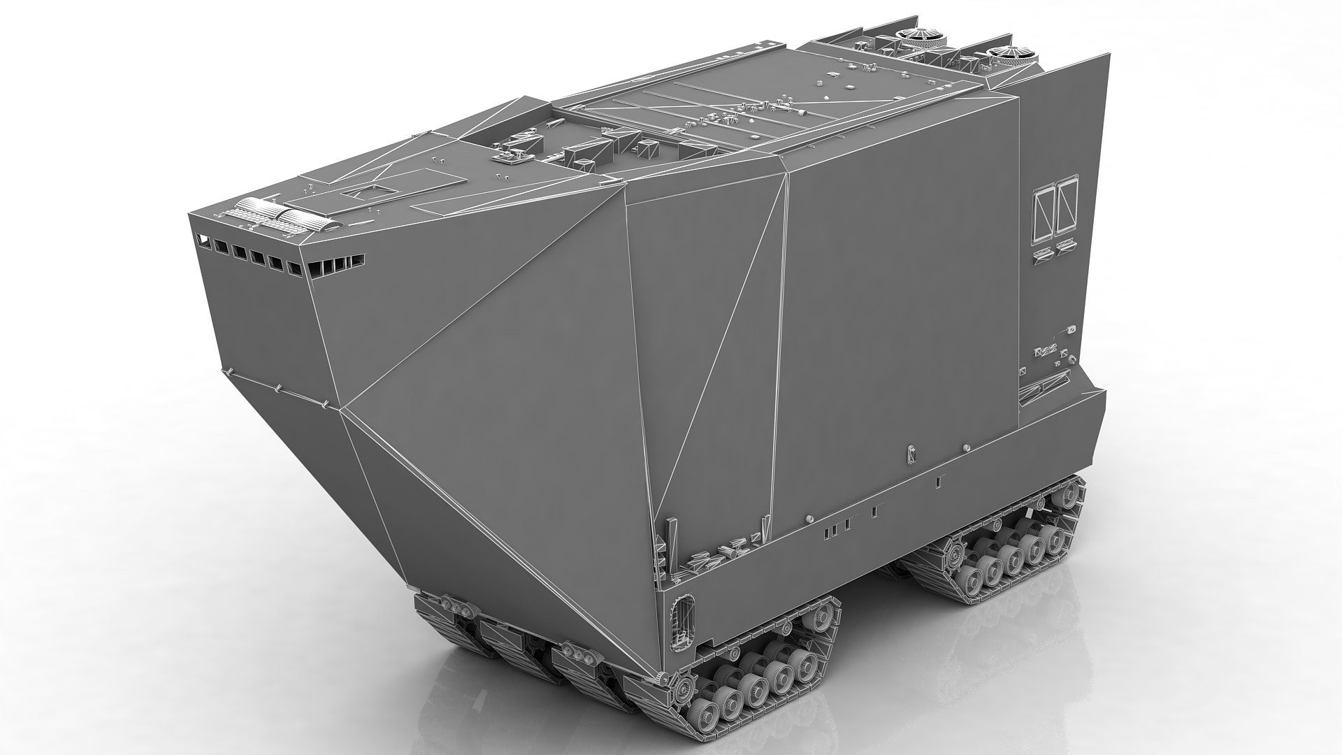 Sand crawler spacecraft spaceship 3D model - TurboSquid 1622880