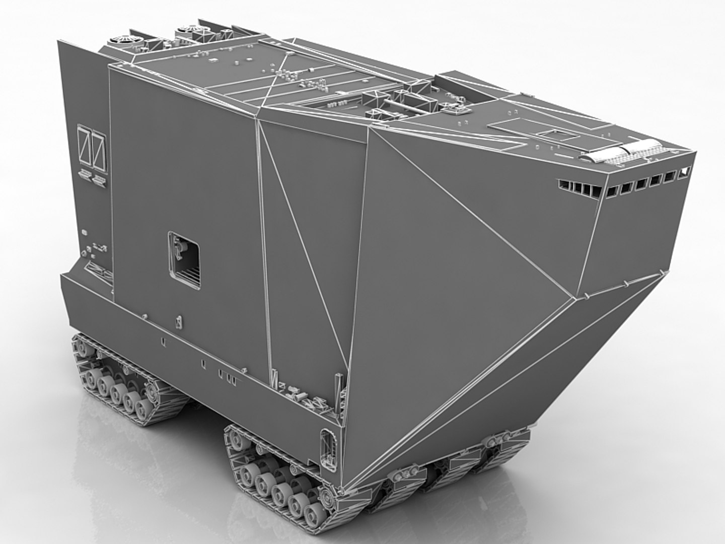 Sand crawler spacecraft spaceship 3D model - TurboSquid 1622880