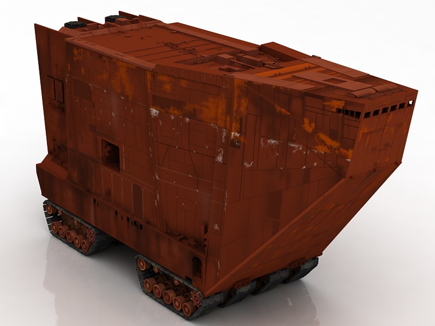 Sand crawler spacecraft spaceship 3D model - TurboSquid 1622880