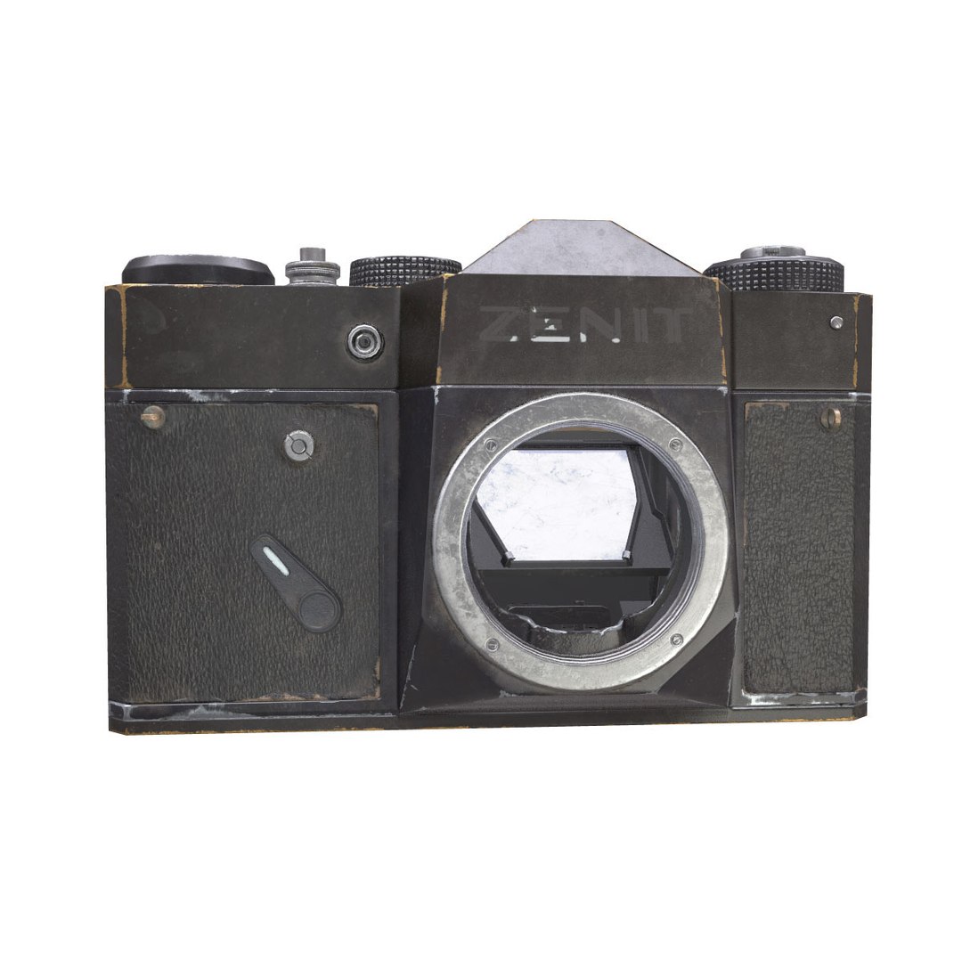 3D Model Zenit Old Camera - TurboSquid 1909101