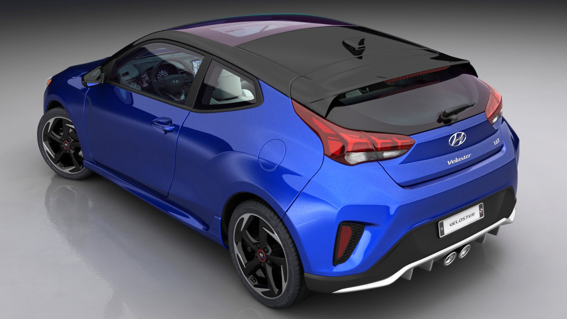 Hyundai Veloster Turbo 2019 3D Model - TurboSquid 1344395