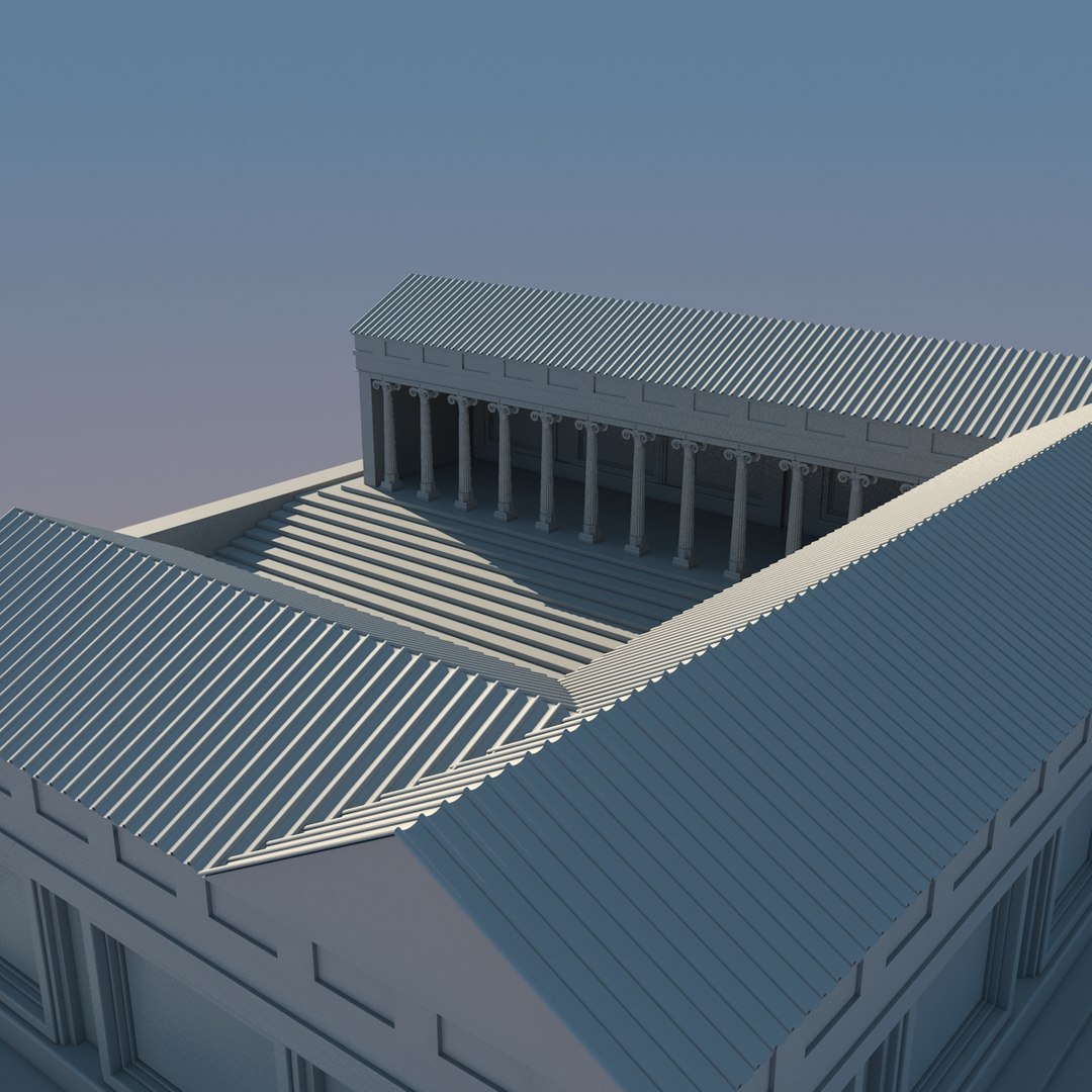 Ancient Greek Palace Max