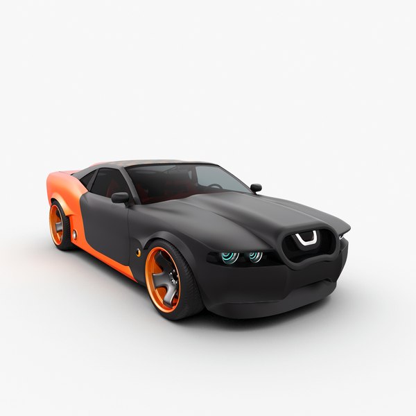 modelo 3d Maibatsu Thunder concept car - TurboSquid 537362