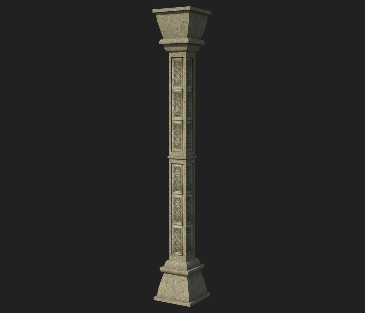 3D Fantasy Ancient Column - TurboSquid 1888859