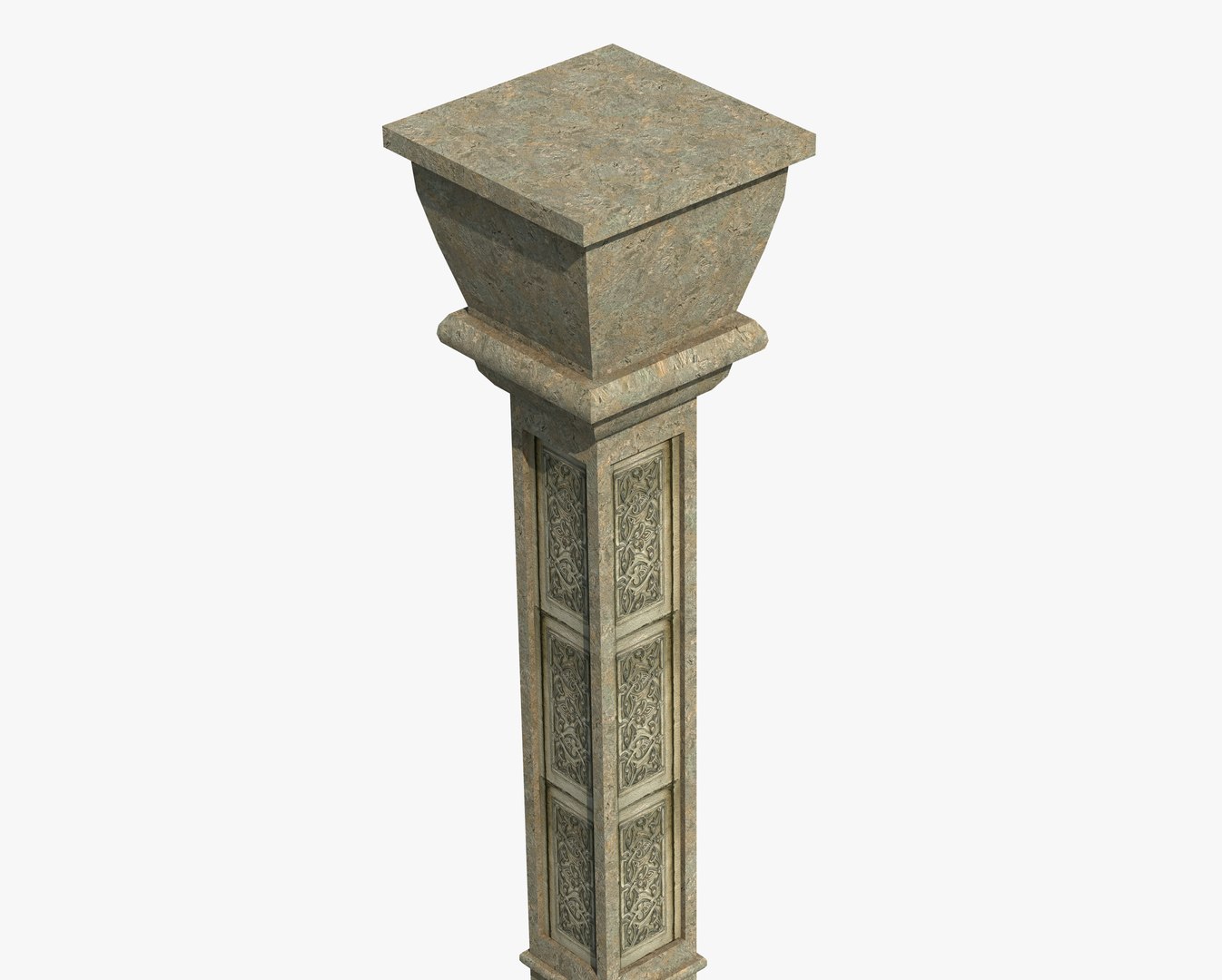 3D Fantasy Ancient Column - TurboSquid 1888859