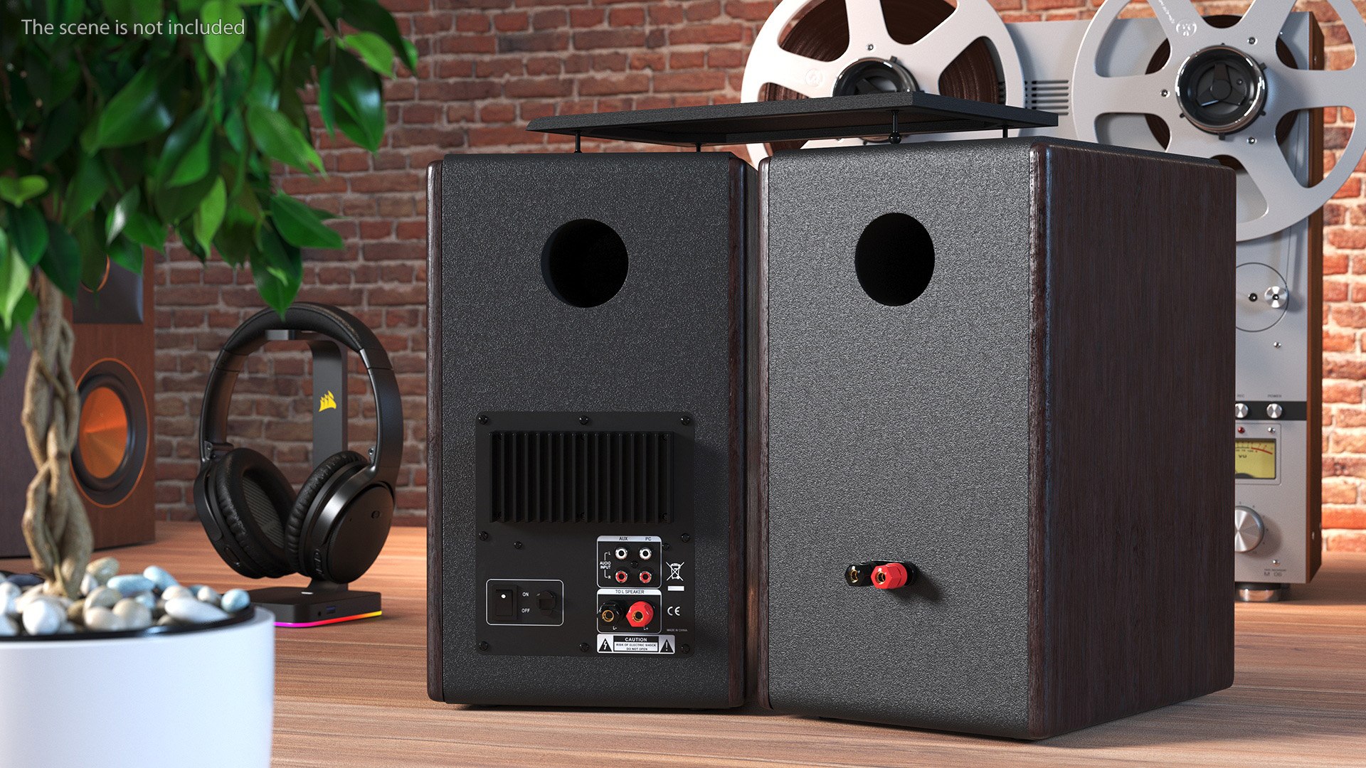 Stereo Bookshelf Speakers 3D Model - TurboSquid 2147262