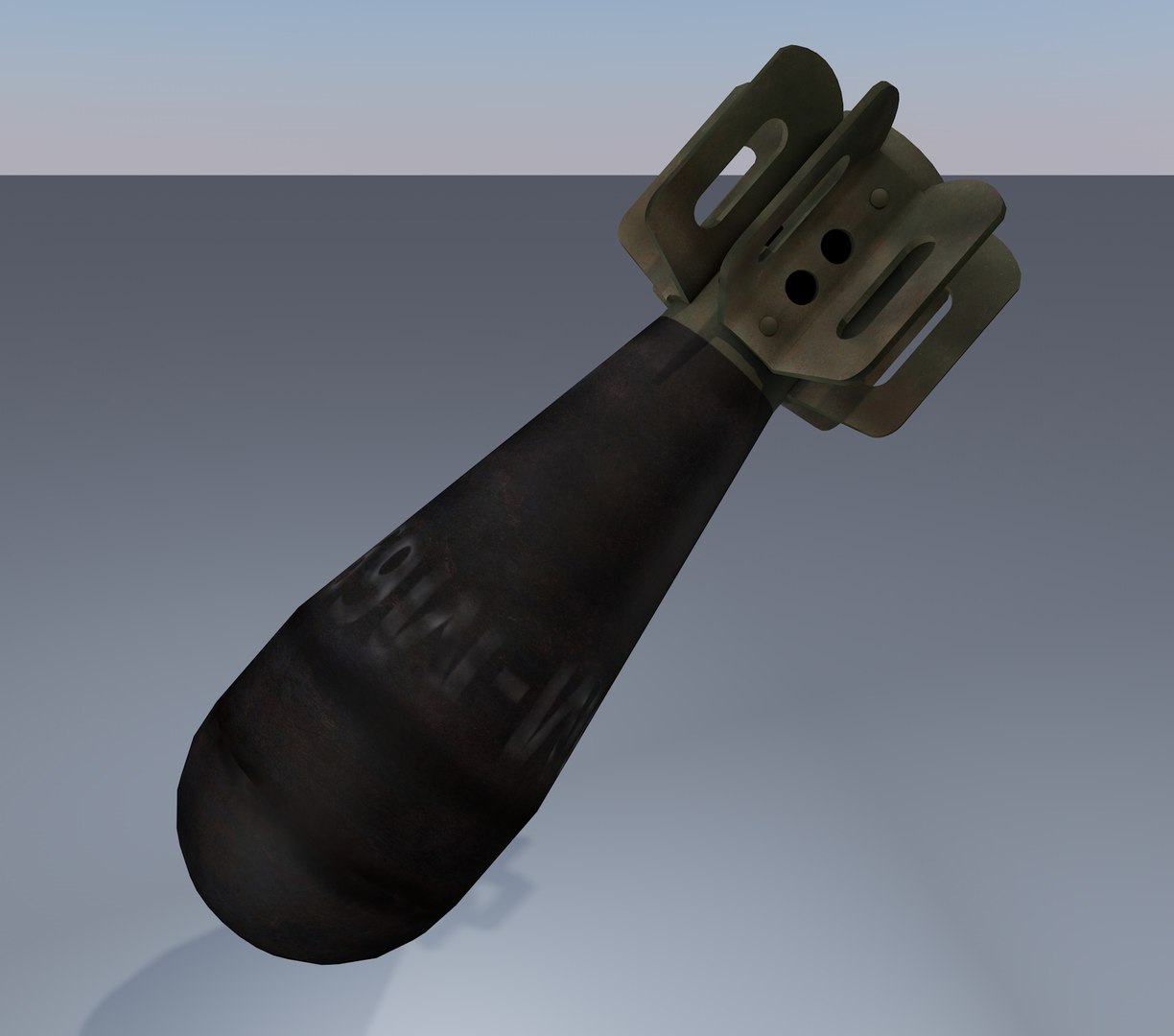 M69 Mortar 3d 3ds