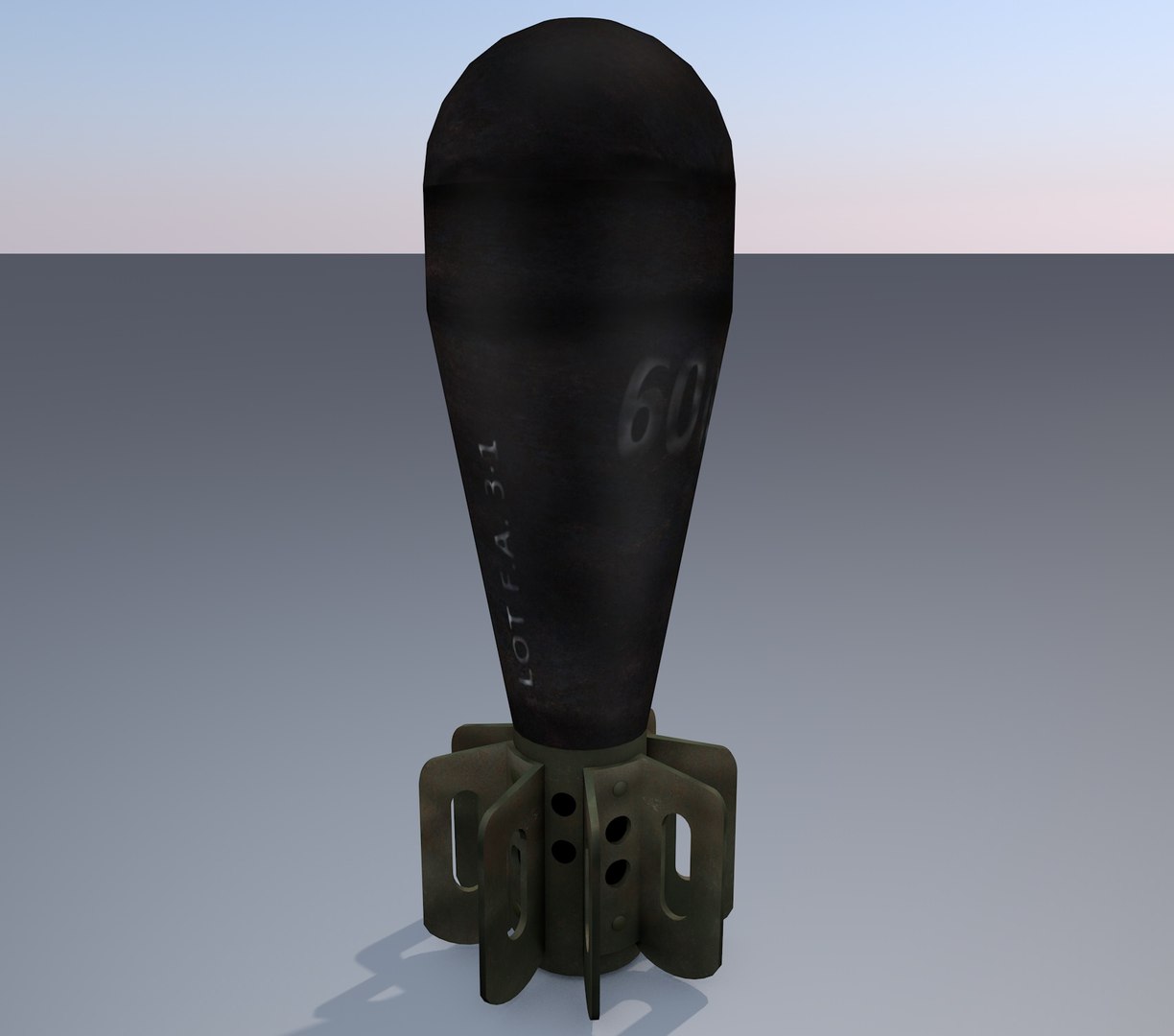 M69 Mortar 3d 3ds