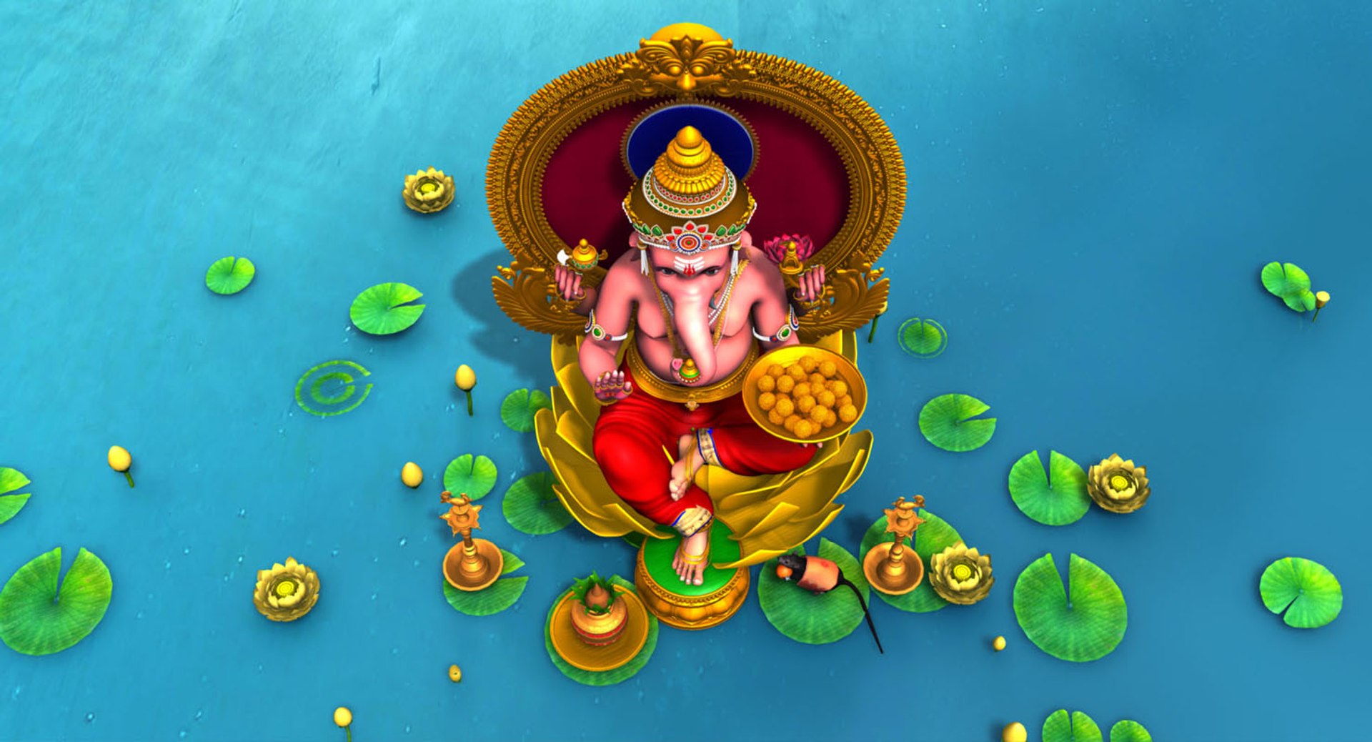 Ganesha Vinayaka Ganapati 3D Model - TurboSquid 1558777