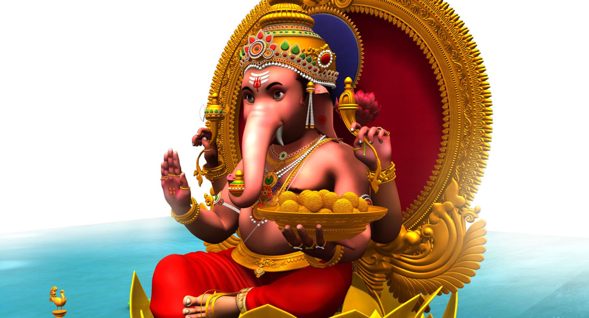 Ganesha Vinayaka Ganapati 3D Model - TurboSquid 1558777